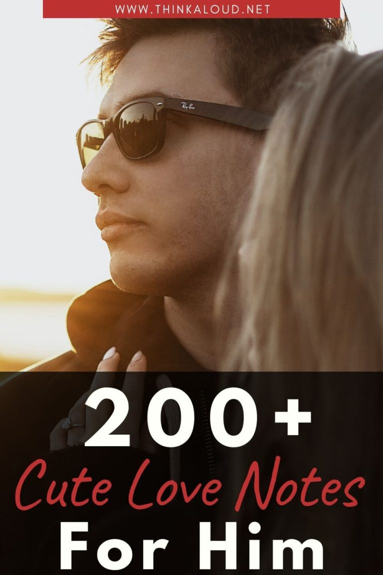 200+ Cute Love Notes For Him