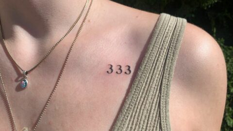 20 Exciting 333 Tattoo Ideas To Make You Chase Your Goals