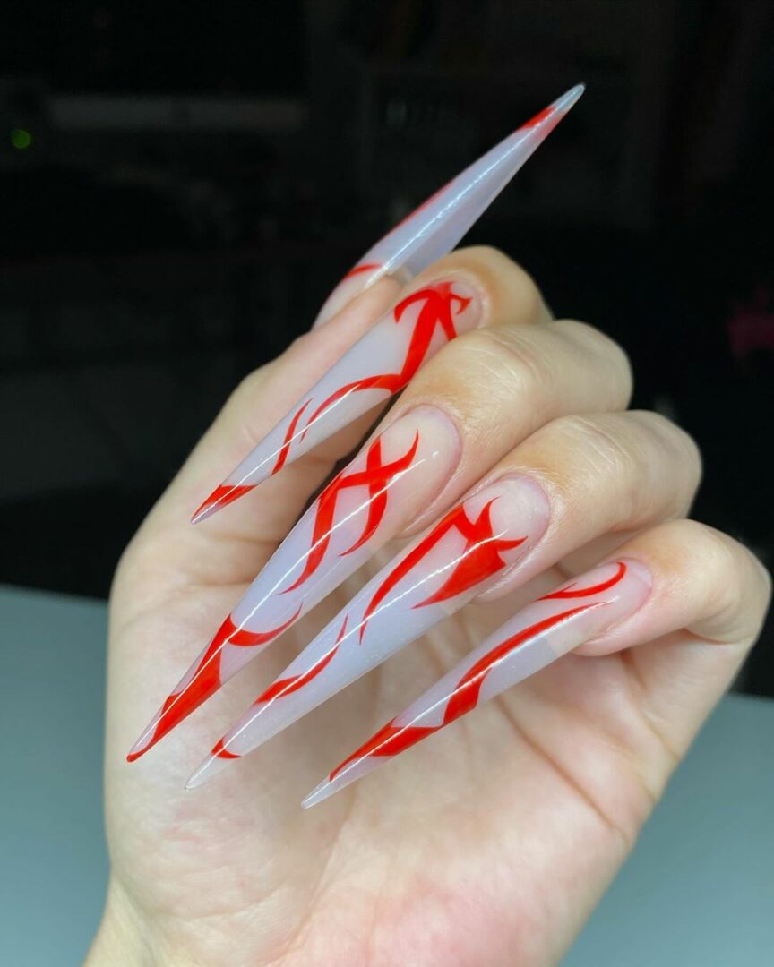 20 Red Nail Ideas Hotter Than Red Pepper