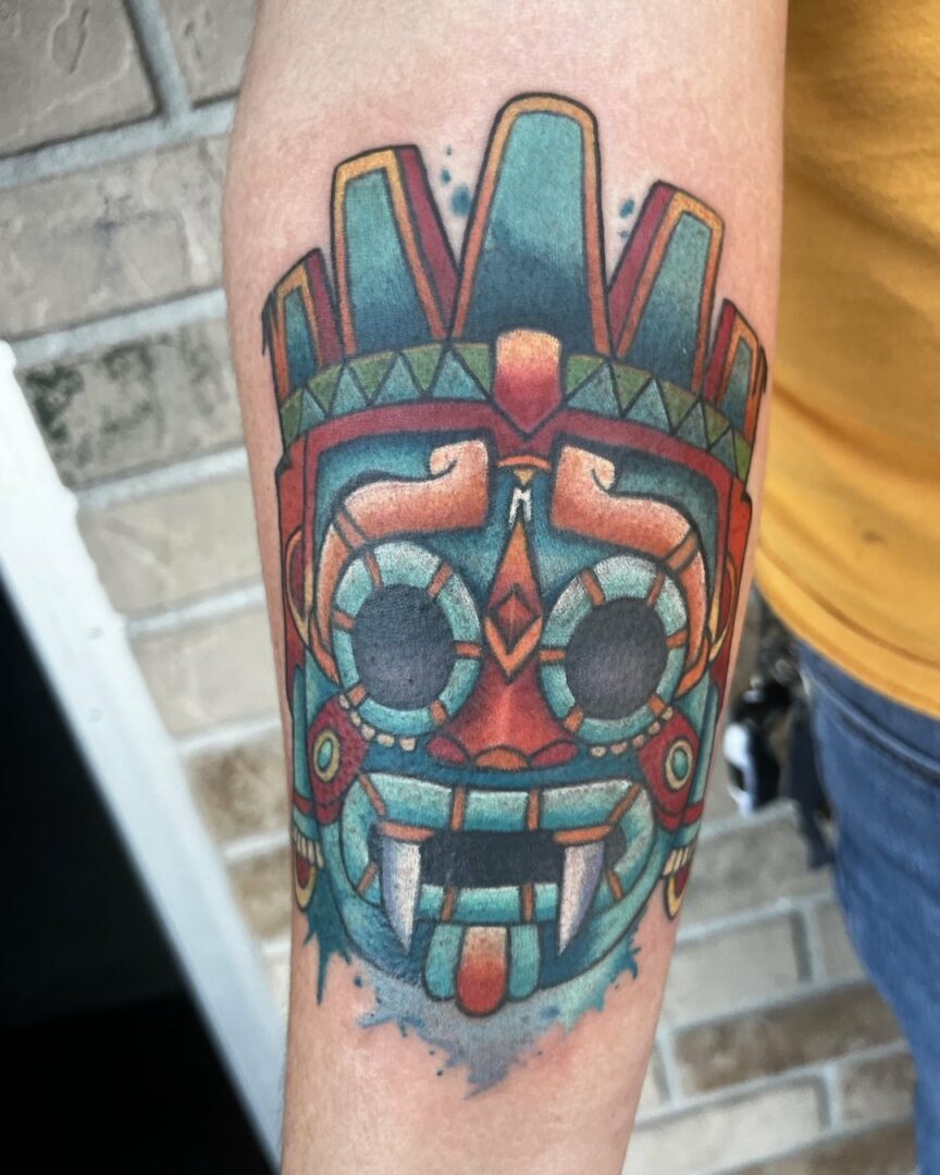 20 Awesome Aztec Tattoos That Will Steal Your Heart