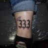 20 Exciting 333 Tattoo Ideas To Make You Chase Your Goals