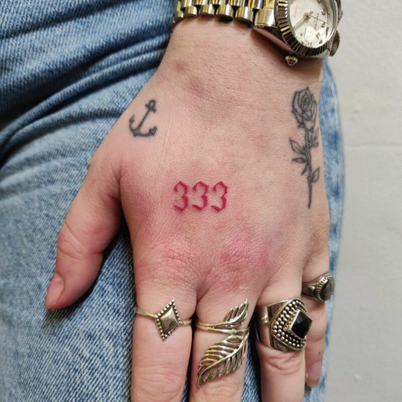 20 Exciting 333 Tattoo Ideas To Make You Chase Your Goals