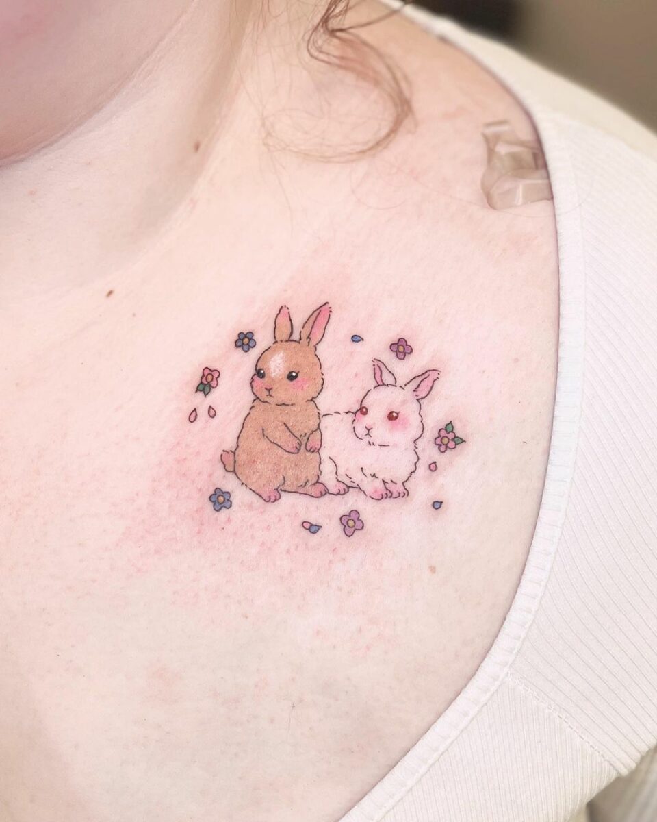 20 Bunny Tattoos That Are Simply Ear-Resistible