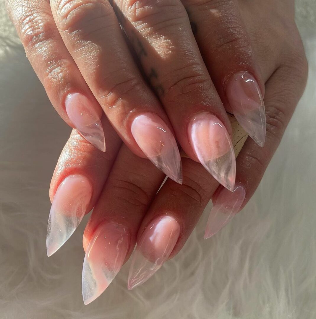 20 Clear Nail Designs That Are Clearly Fabulous