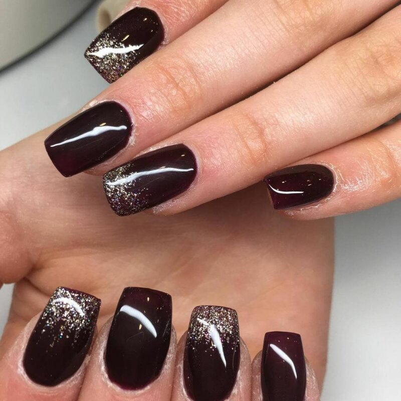 20 Magnetizing Black Cherry Nails For Unmatched Charm