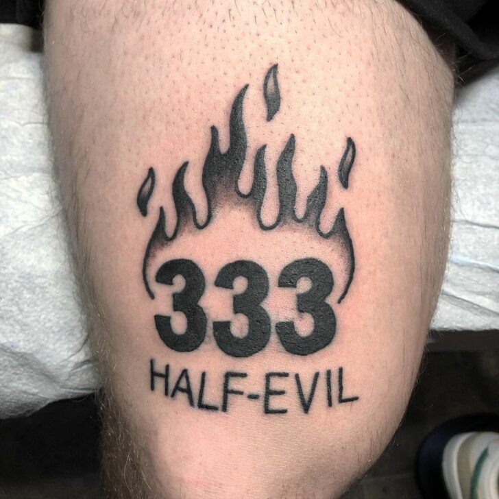 20 Exciting 333 Tattoo Ideas To Make You Chase Your Goals