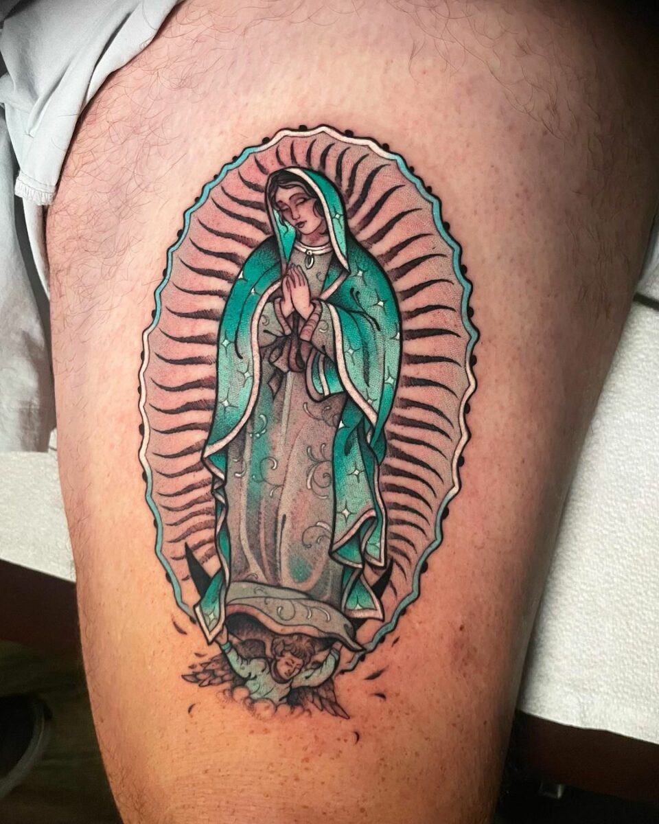 20 Beautiful Virgin Mary Tattoo Ideas For Your Next Ink