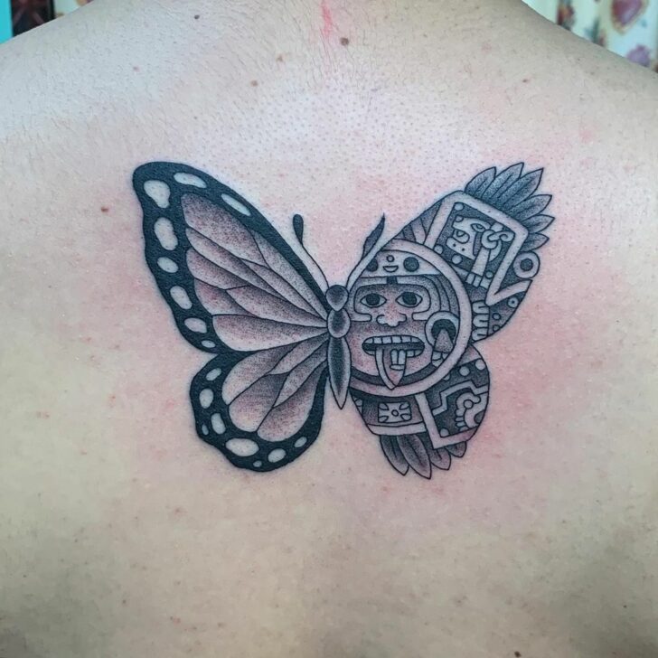 20 Awesome Aztec Tattoos That Will Steal Your Heart