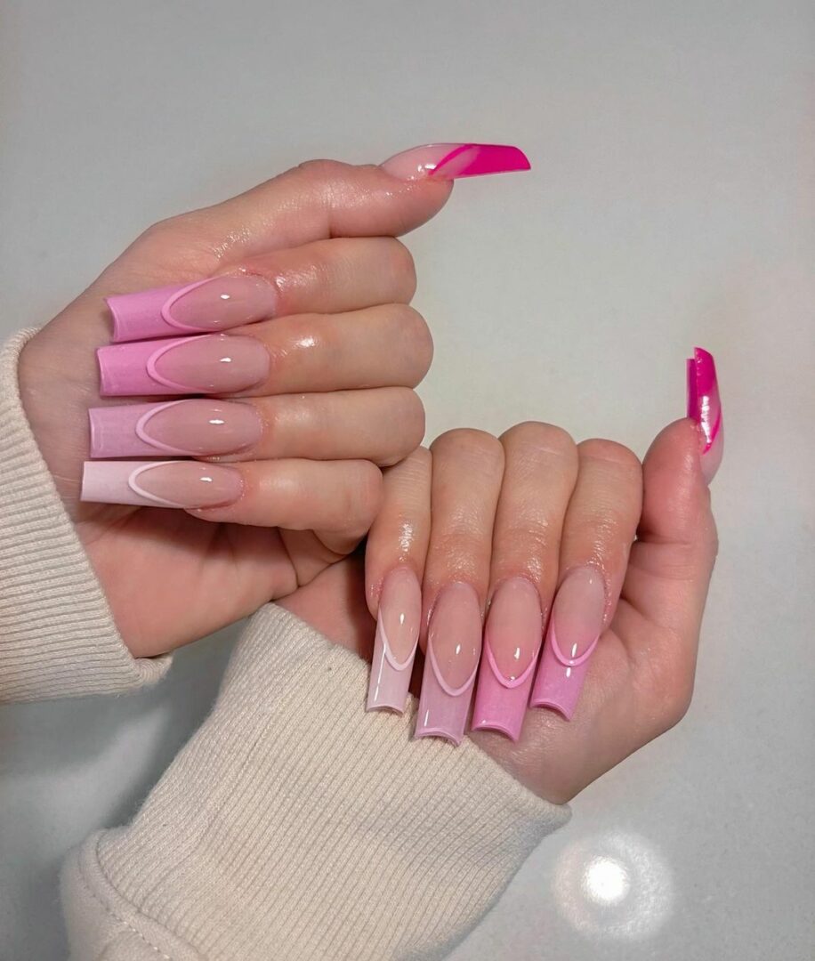 20 Prettiest Pink Nails To Add Color To Your Look