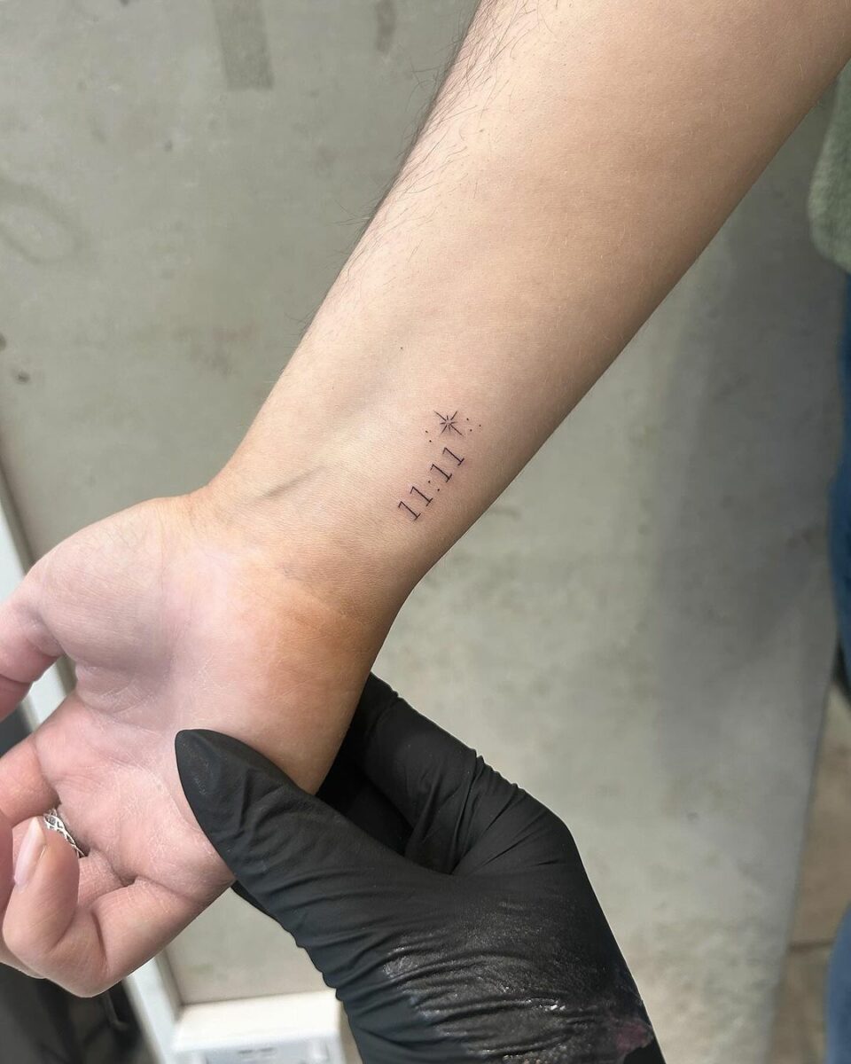 20 Beautiful 11:11 Tattoo Ideas To Manifest Your Dreams