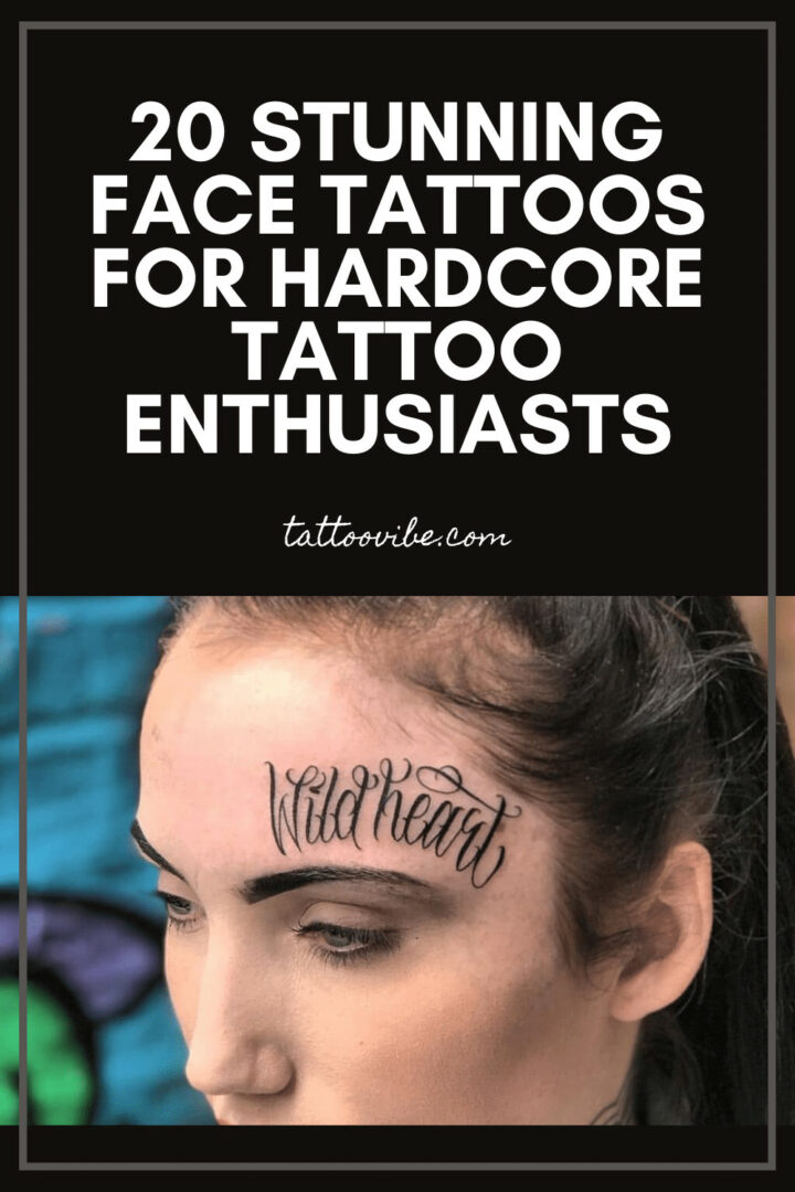 20 Stunning Face Tattoos For Hardcore Tattoo Enthusiasts