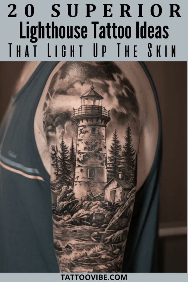 20 Superior Lighthouse Tattoo Ideas That Light Up The Skin