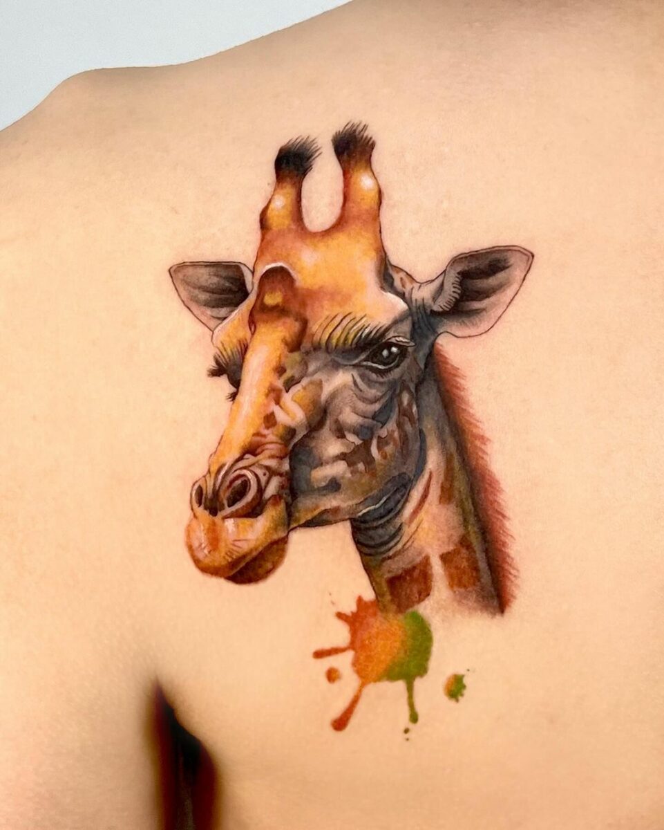 20 Cutest Giraffe Tattoo Ideas And Their Meanings