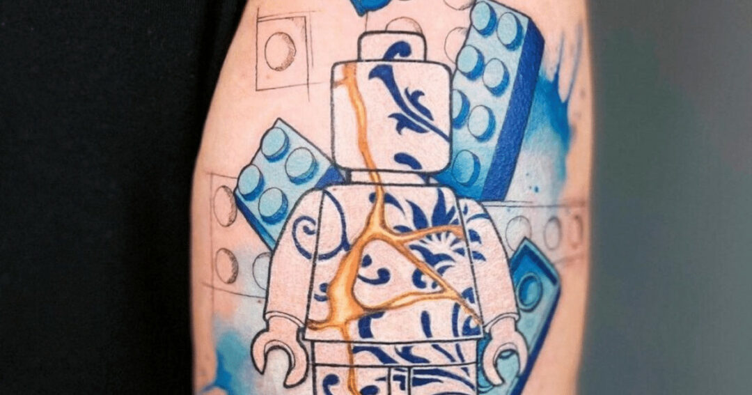 20 Must-see Lego Tattoo Ideas For Die-Hard Lego Fans