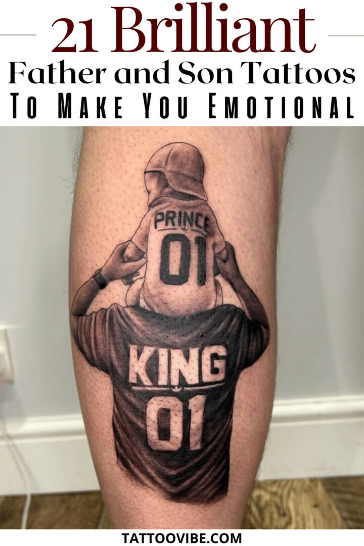 21 Brilliant Father and Son Tattoos To Make You Emotional