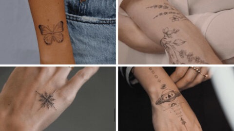 21 Dainty And Dope Hand Tattoos For Women For Any Aesthetic