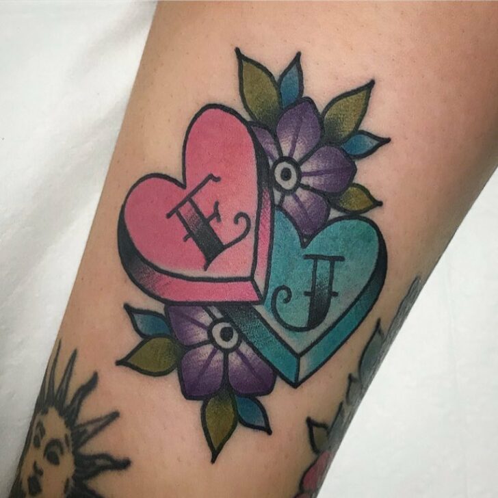 22 Cute Candy Heart Tattoos To Inspire Your Next Ink