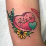 22 Cute Candy Heart Tattoos To Inspire Your Next Ink