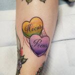 22 Cute Candy Heart Tattoos To Inspire Your Next Ink