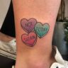 22 Cute Candy Heart Tattoos To Inspire Your Next Ink