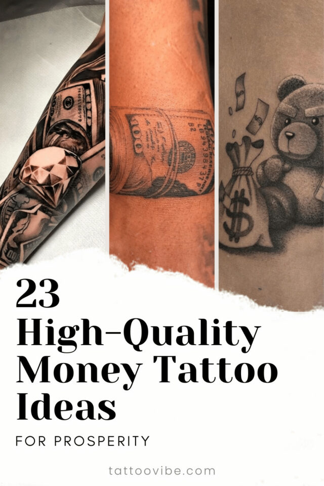 23 High-Quality Money Tattoo Ideas For Prosperity