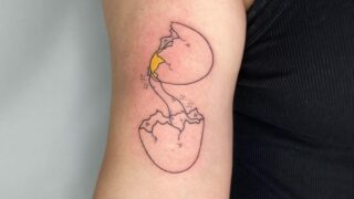 23 Exceptional Egg Tattoo Ideas That'll Crack You Up