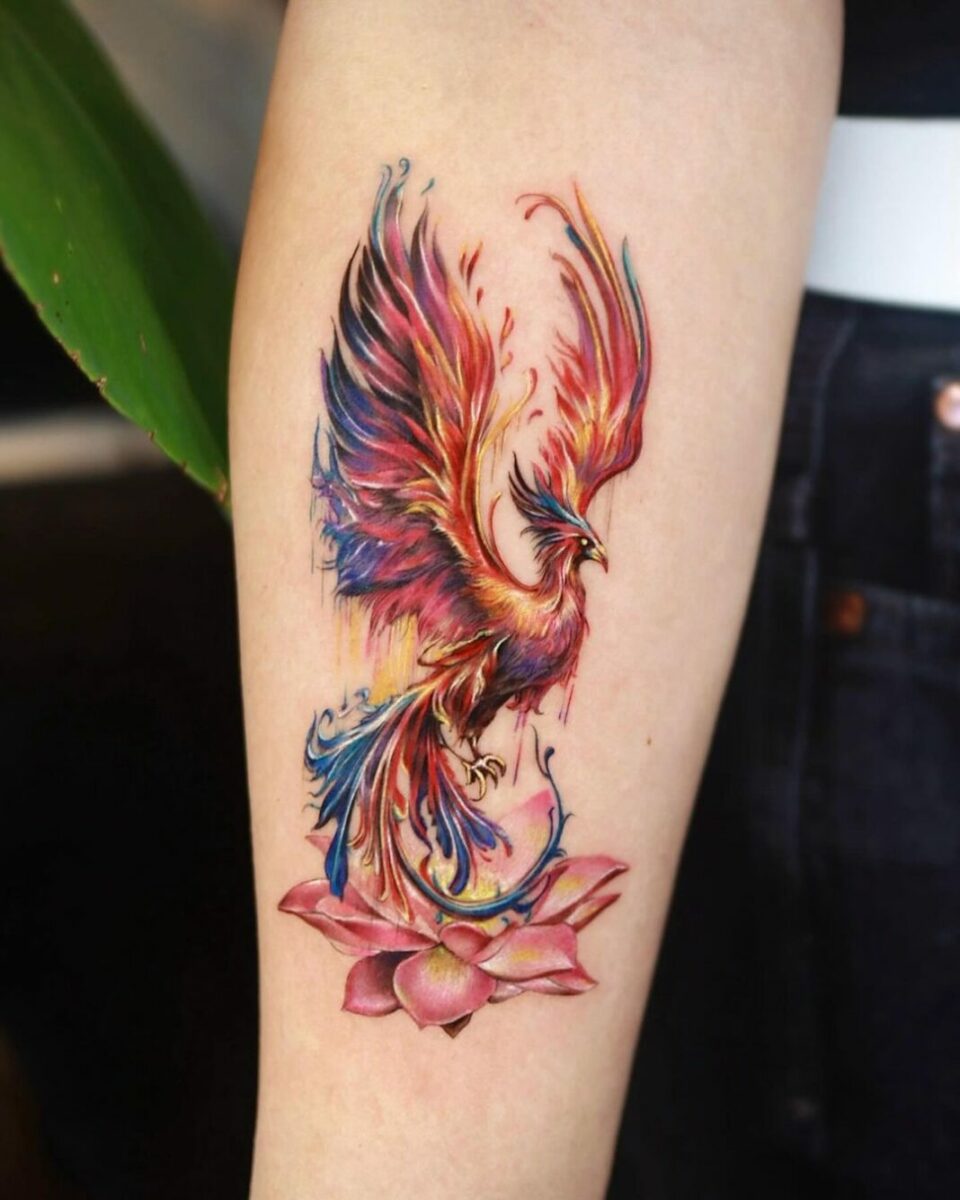 24 Amazing Phoenix Bird Tattoo Designs For A Fresh Start