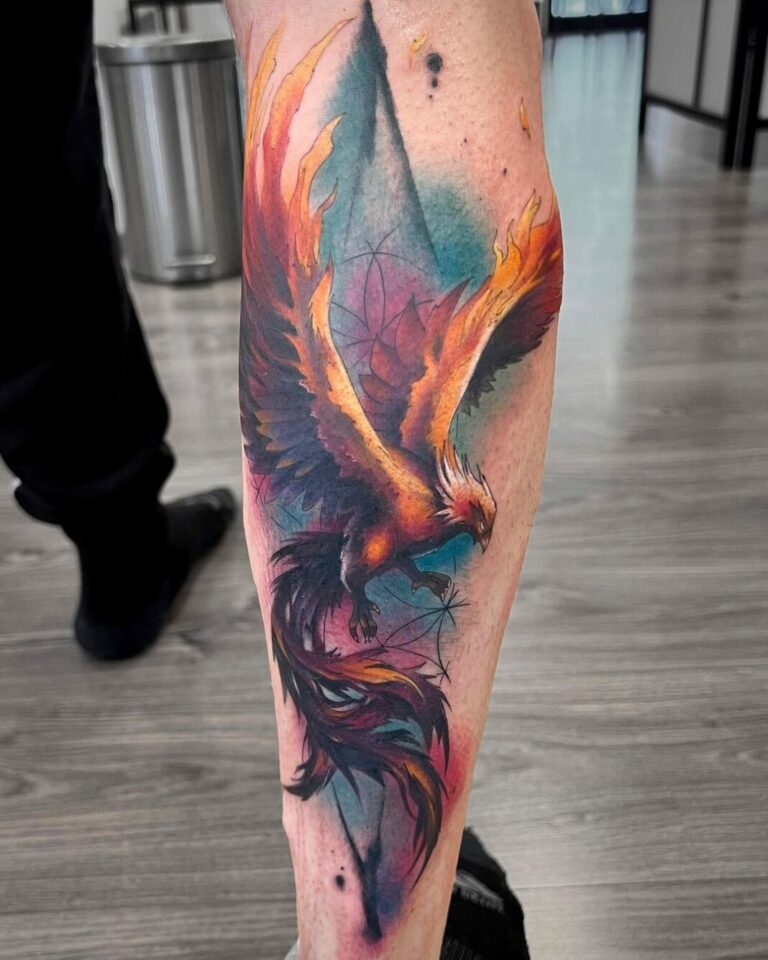 24 Amazing Phoenix Bird Tattoo Designs For A Fresh Start