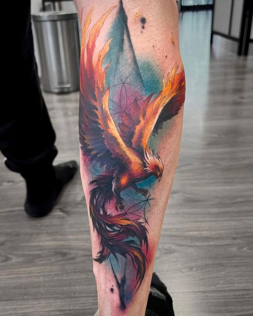 24 Amazing Phoenix Bird Tattoo Designs For A Fresh Start