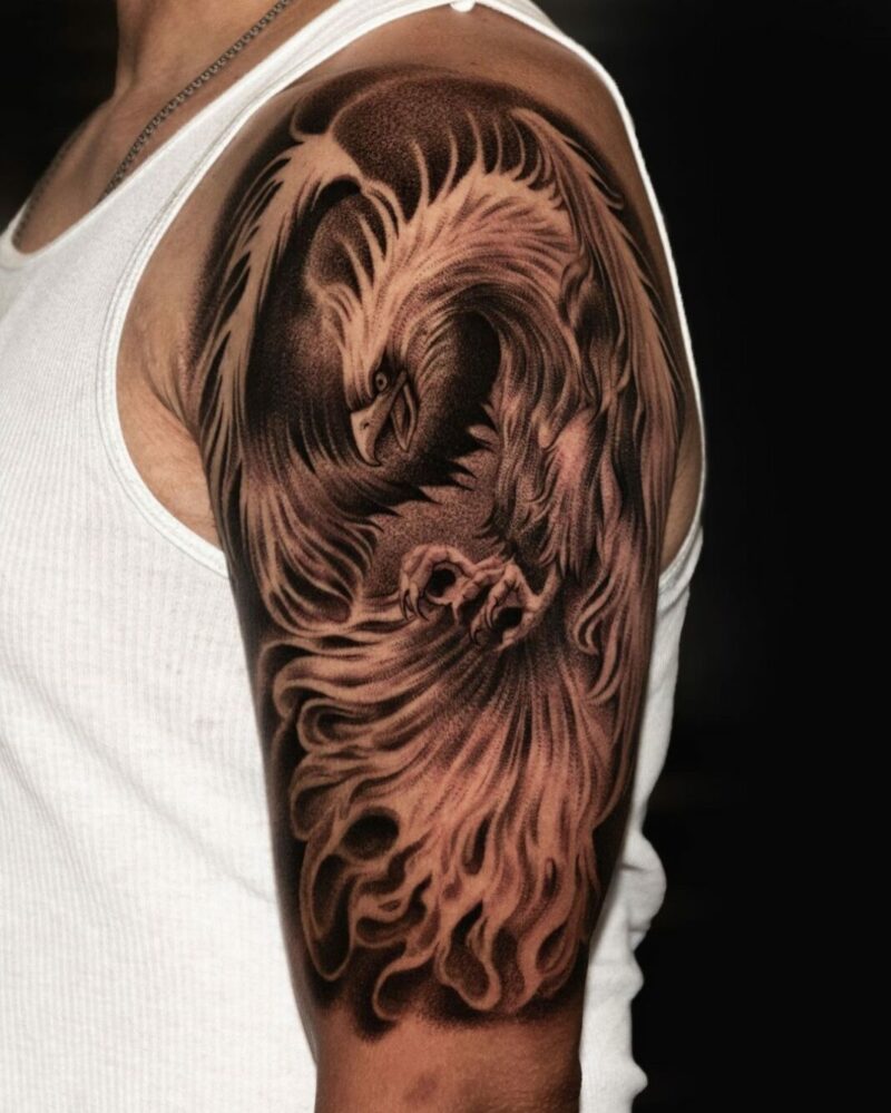 24 Amazing Phoenix Bird Tattoo Designs For A Fresh Start