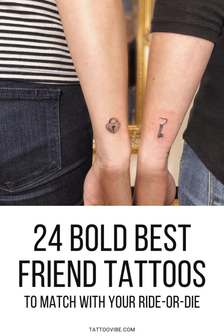 24 Bold Best Friend Tattoos To Match With Your Ride-Or-Die