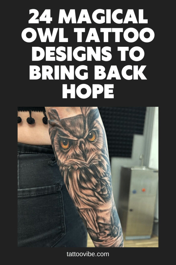 24 Magical Owl Tattoo Designs To Bring Back Hope