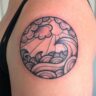 24 Wave And Sun Tattoo Ideas And The Meaning Behind Them