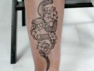25 Spectacular Shin Tattoos That Are Worth The Pain