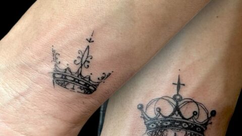 25 Captivating Crown Tattoos That Are Truly Works Of Art