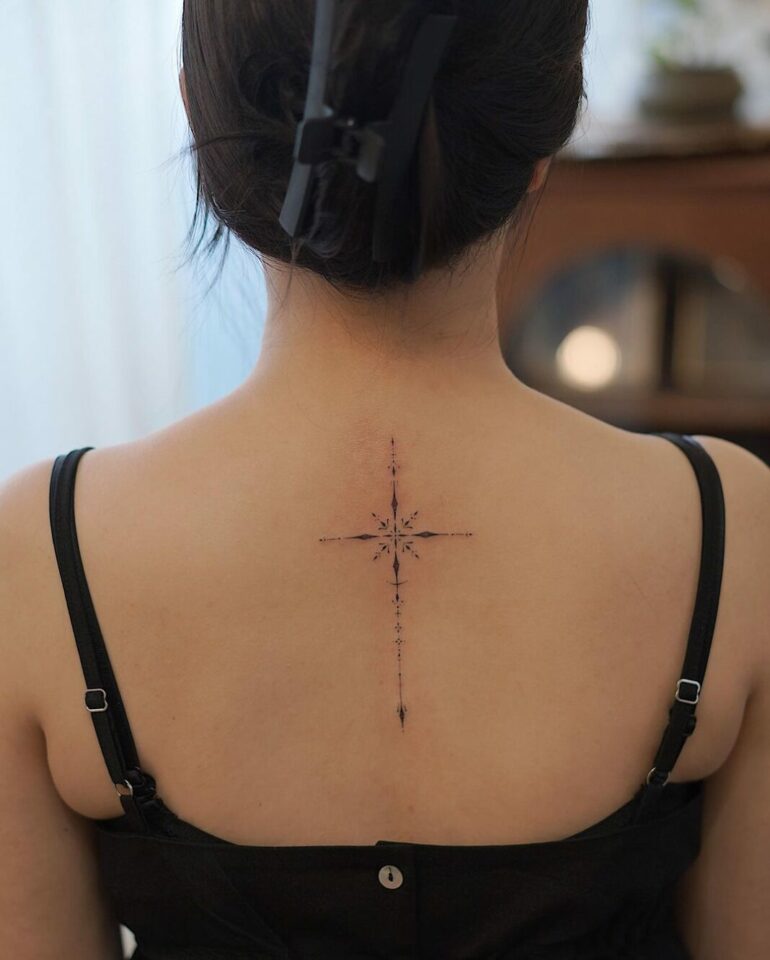 26 Simple Cross Tattoo Designs As An Ode To Your Faith
