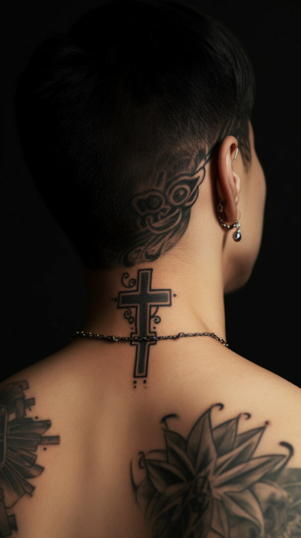 26 Simple Cross Tattoo Designs As An Ode To Your Faith