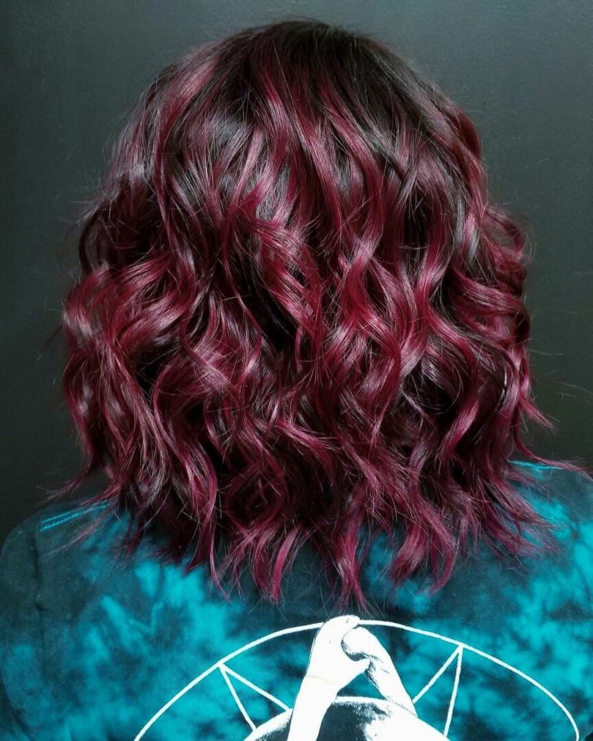 24 Magical Red Purple Hair Ideas For 2024