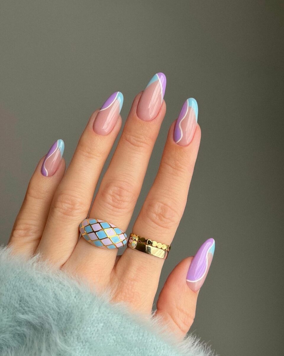 20 Creative Ideas To Get The Hottest Purple Nails