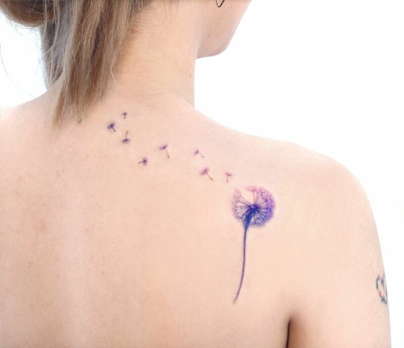 20 Adorable Dandelion Tattoo Ideas To Give You Hope and Strength