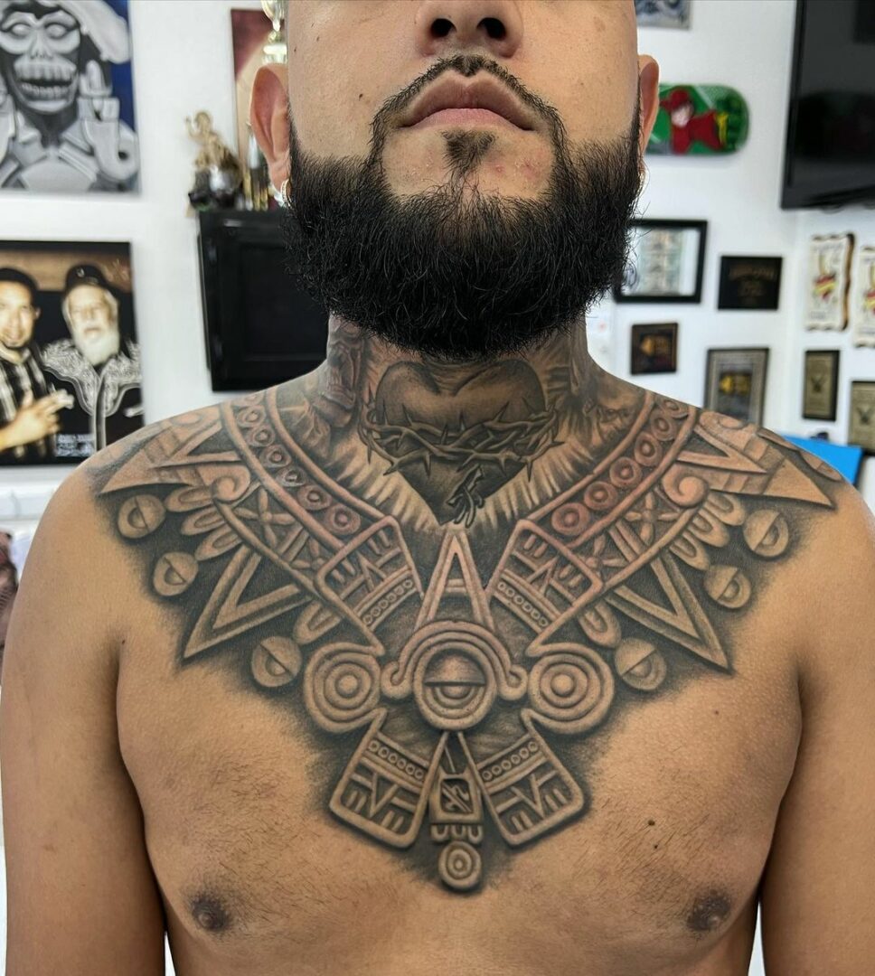 20 Awesome Aztec Tattoos That Will Steal Your Heart