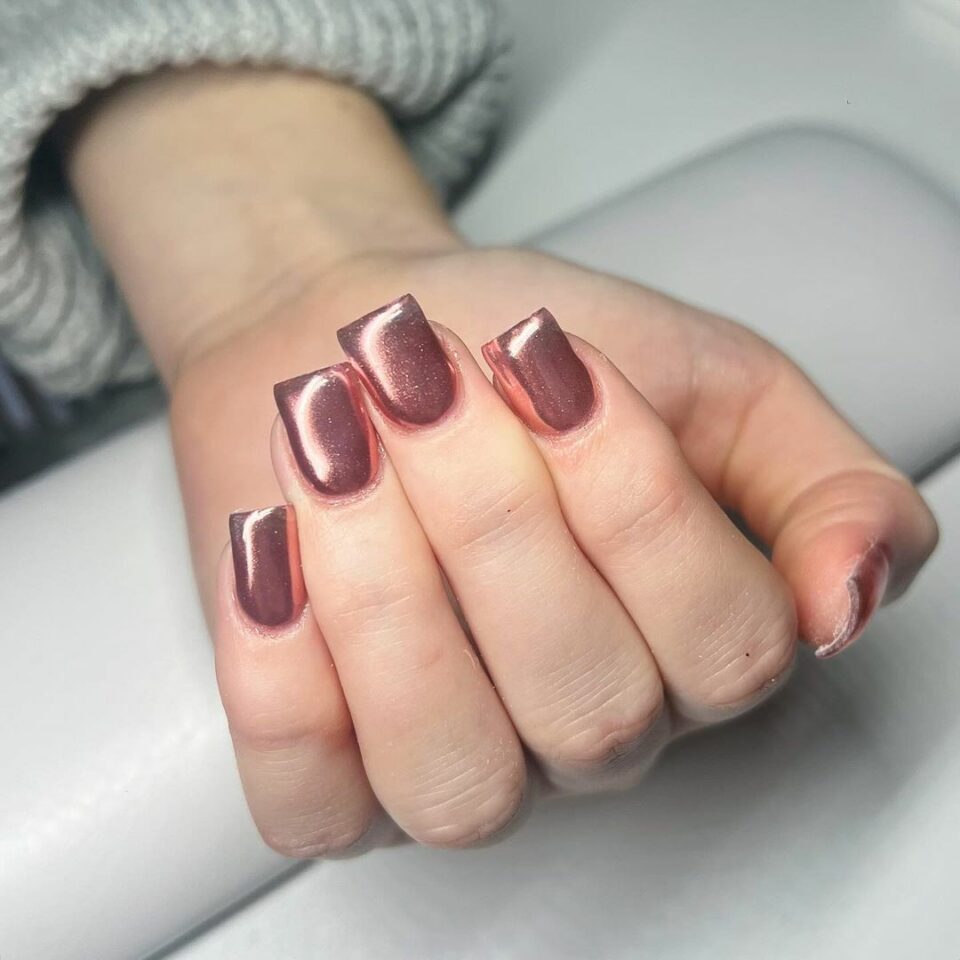 20 Stunning Rose Gold Nails To Elevate Your Manicure Game