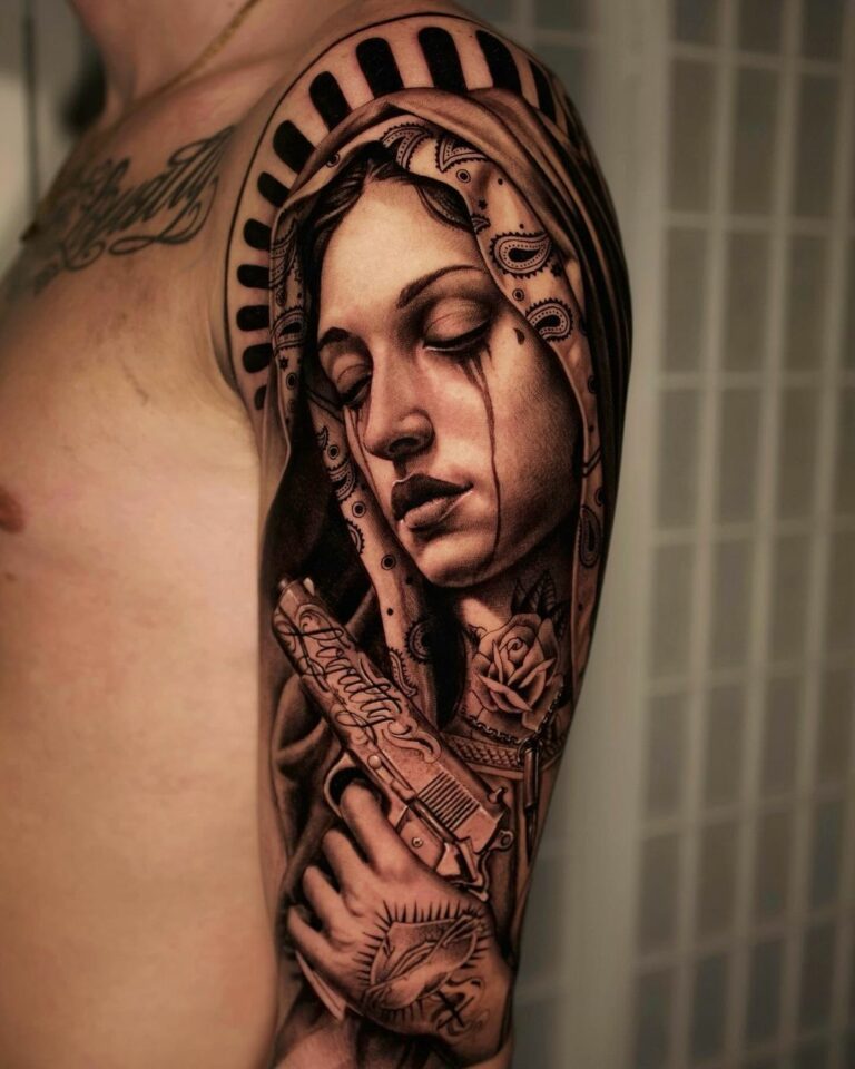 20 Beautiful Virgin Mary Tattoo Ideas For Your Next Ink
