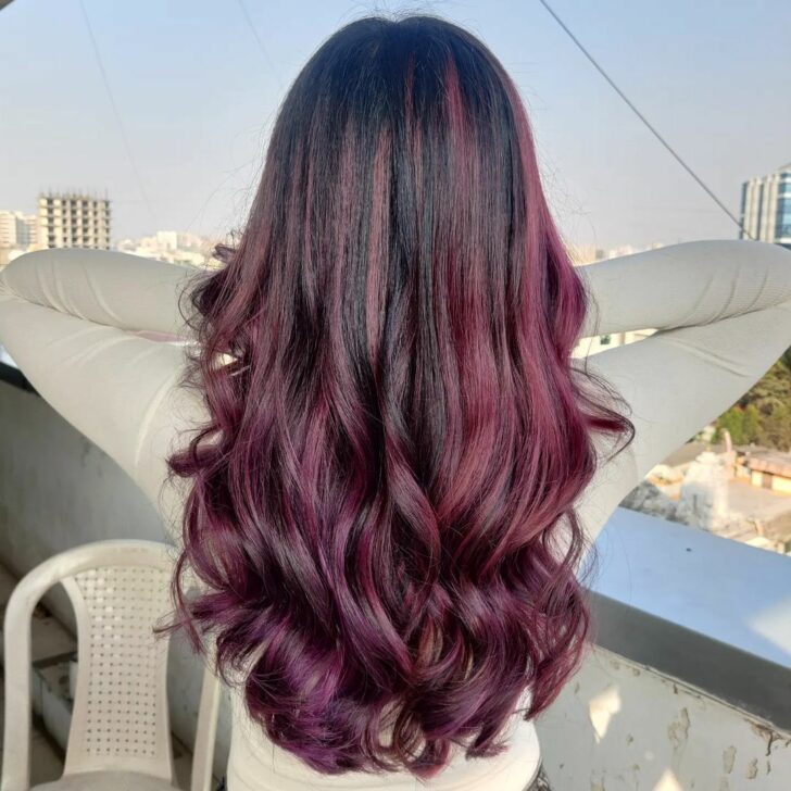 24 Magical Red Purple Hair Ideas For 2024