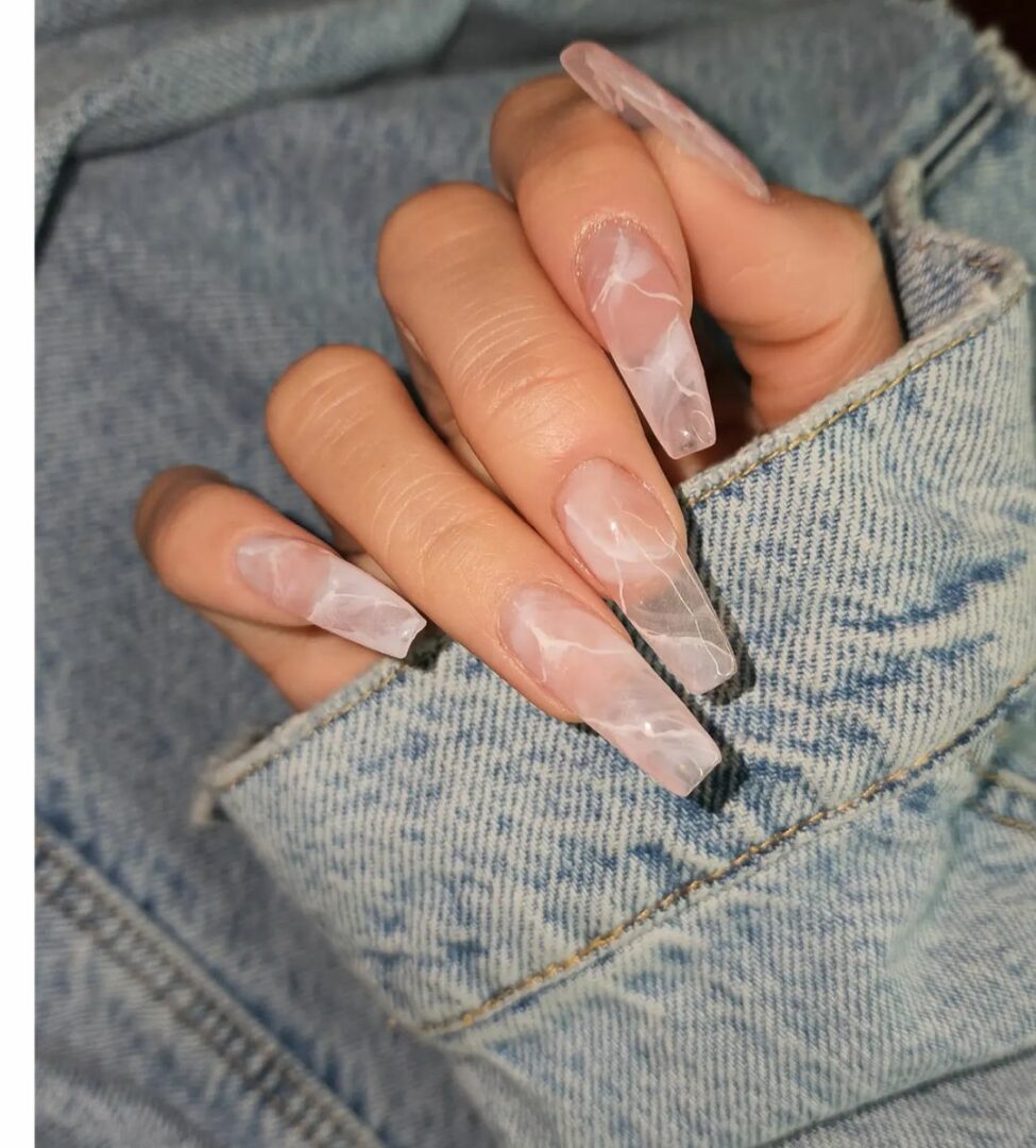 20 Clear Nail Designs That Are Clearly Fabulous