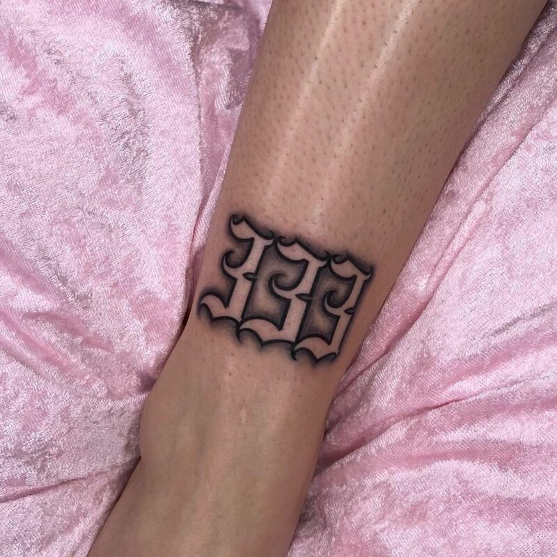 20 Exciting 333 Tattoo Ideas To Make You Chase Your Goals