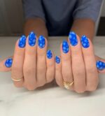 20 Blue Nail Designs That Won't Leave You Feeling Blue