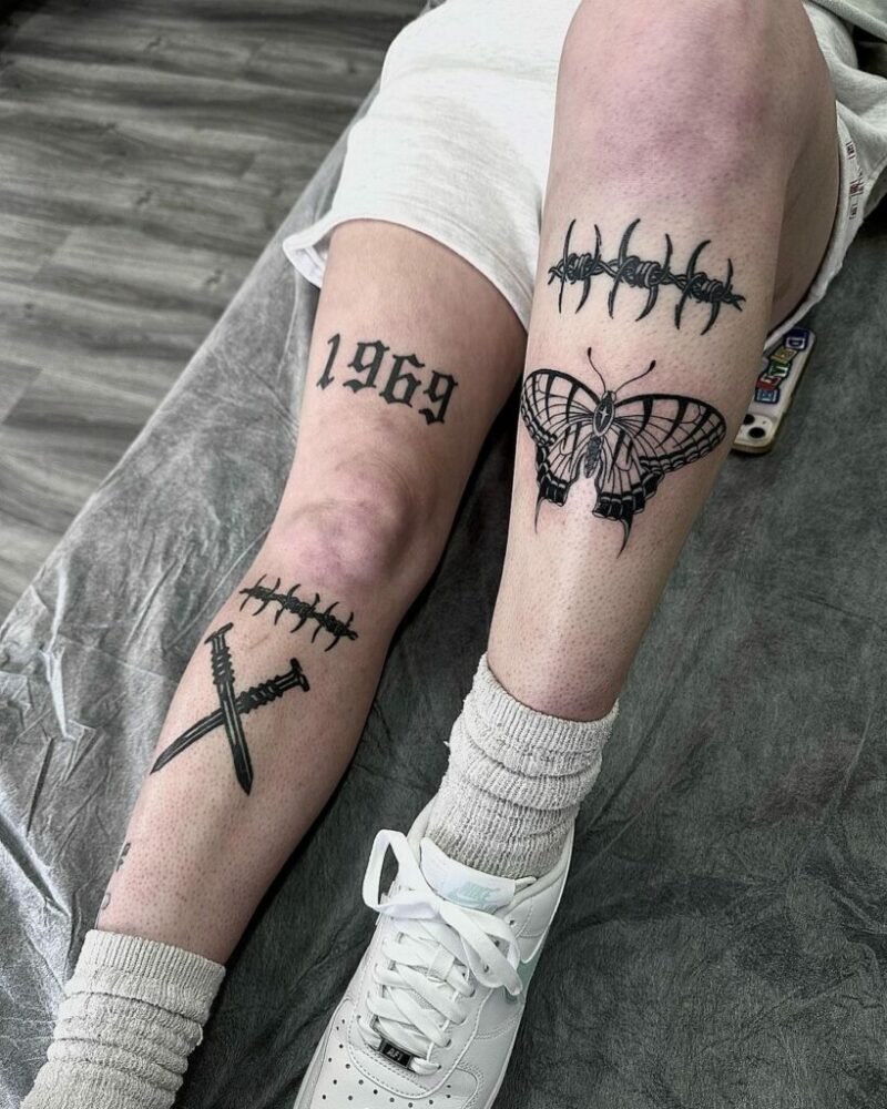 25 Spectacular Shin Tattoos That Are Worth The Pain