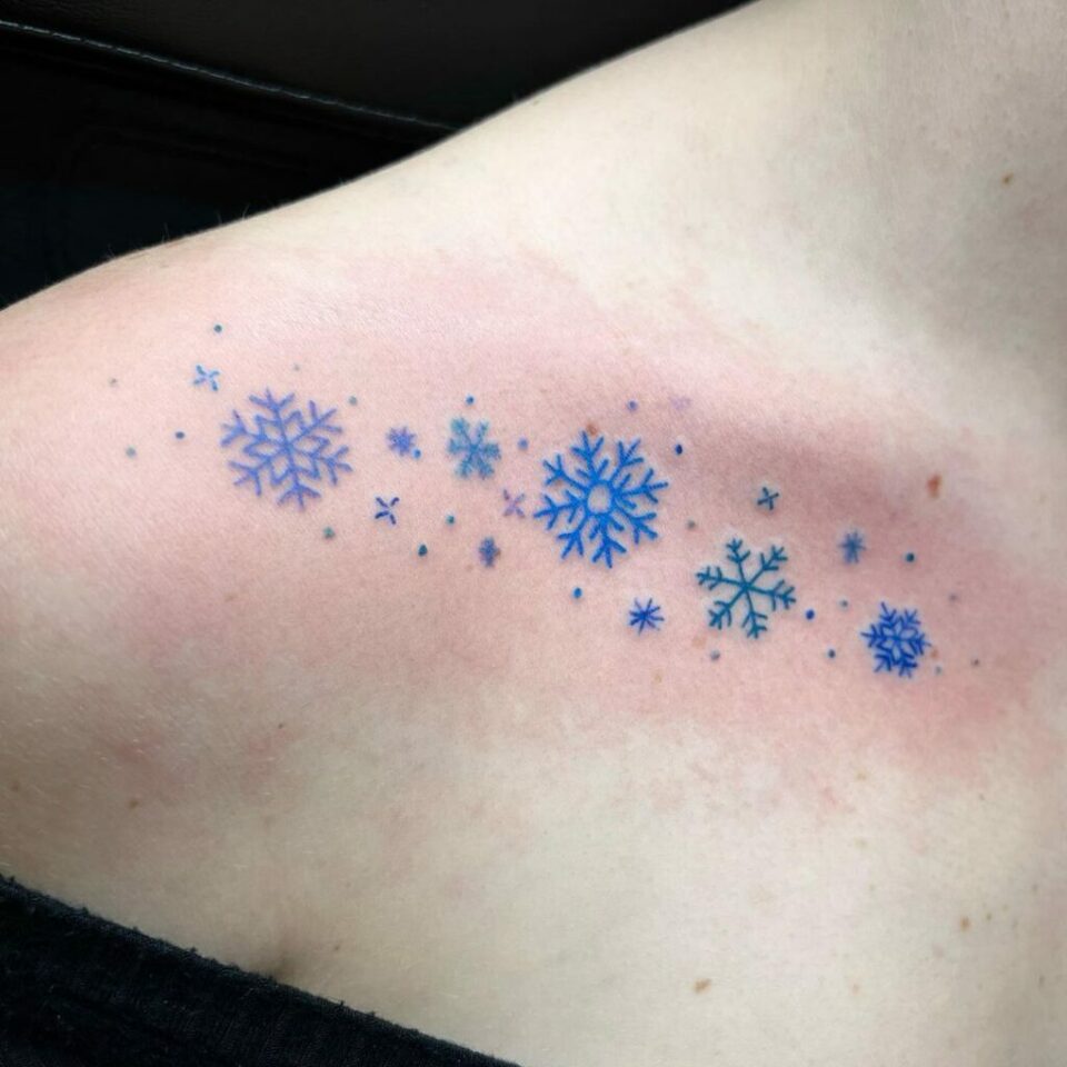 20 Cool Snowflake Tattoo Ideas That Will Dance On Your Skin
