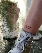 18 Inspiring 222 Tattoos For Angelic Protection